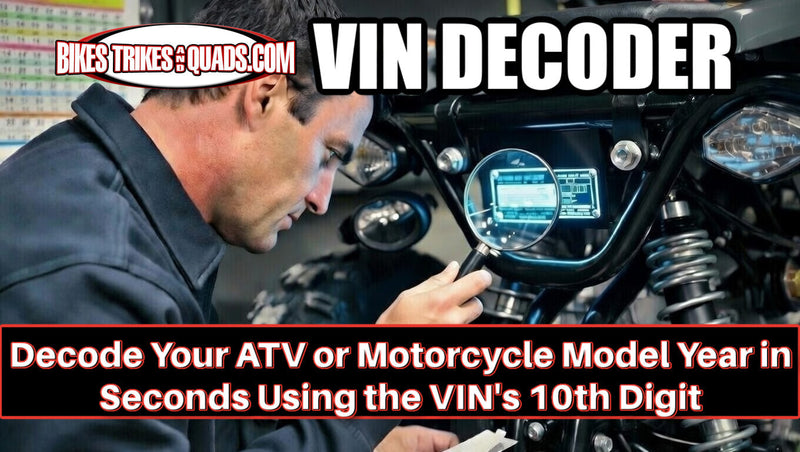 Motorcycle & ATV VIN Decoder: What the 10th Digit Tells You About the ...